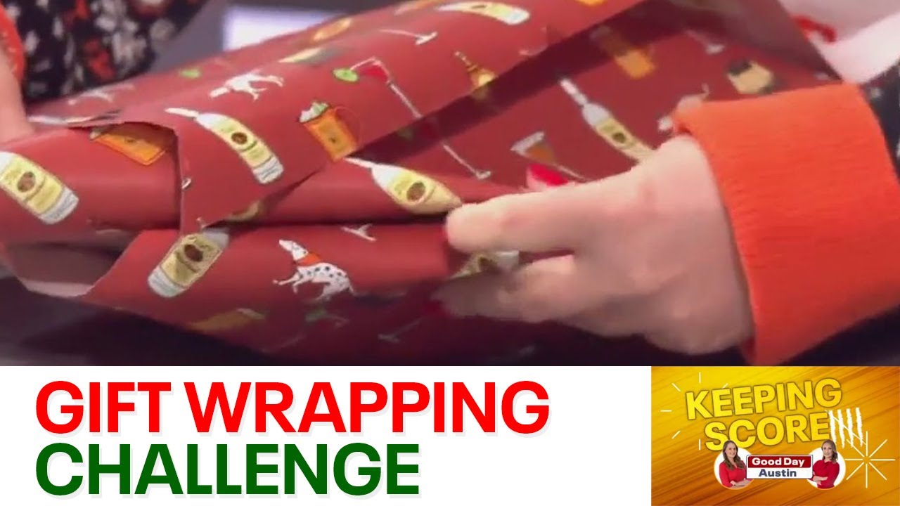 Keeping Score: Gift Wrapping Challenge | FOX 7 Austin - YouTube