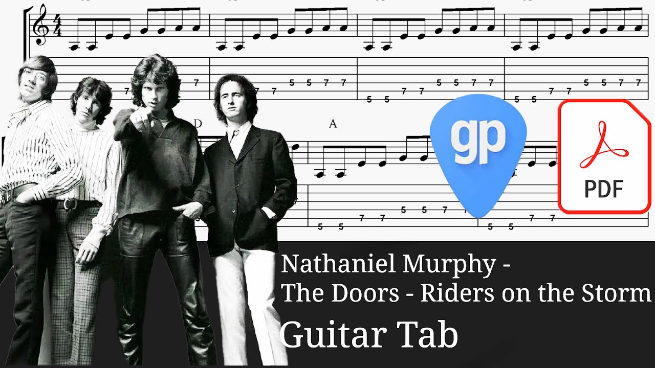 Nathaniel Murphy - The Doors - Riders on the Storm Guitar Tabs [TABS ...