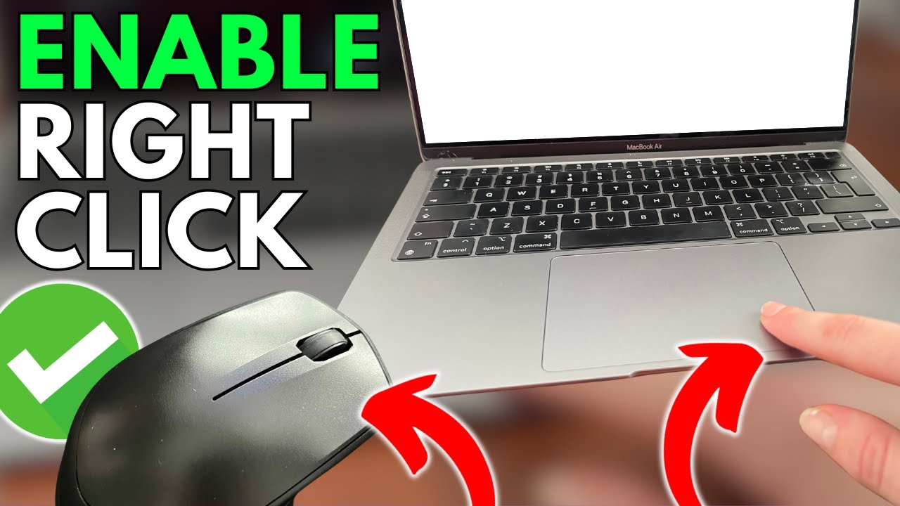 How To Enable Right Click On Mac - YouTube