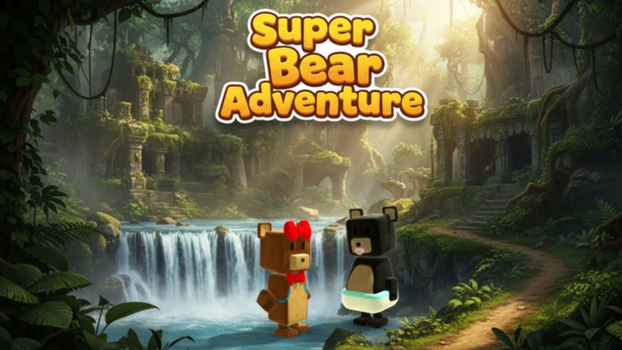 Game petualangan Super bear adventure - YouTube