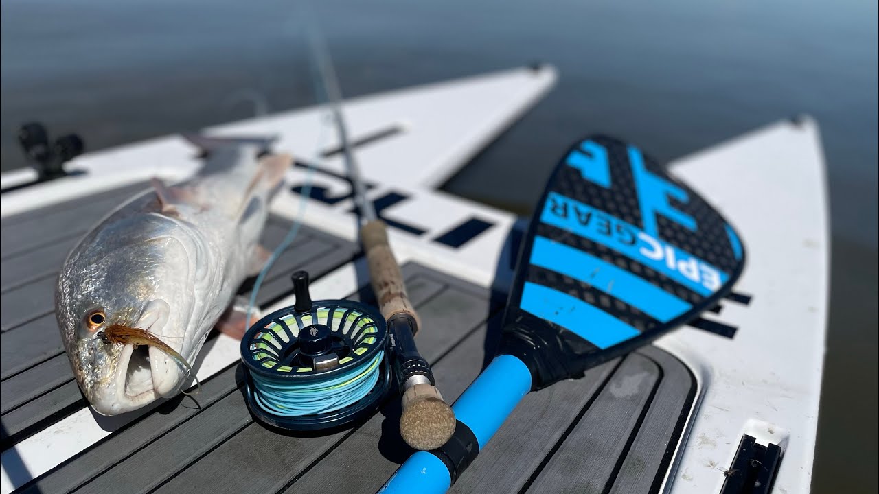 Sight Fishing redfish the whole day from my L2Fish! - YouTube