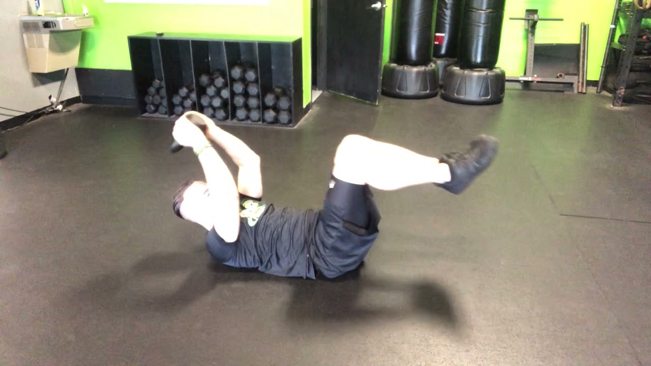 weighted leg lowers - YouTube