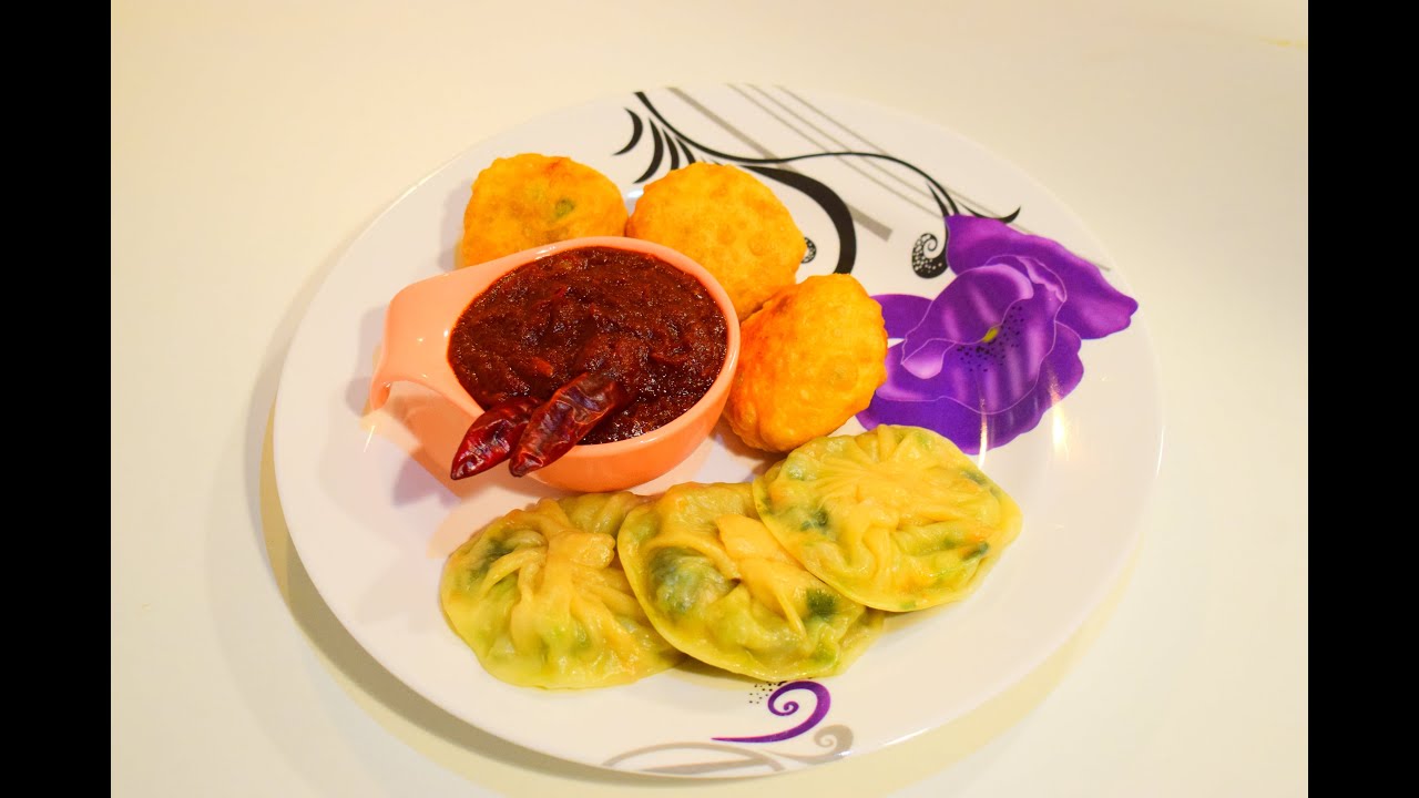 Veg Momo's / Dumpling / Veg Dim Sum / Fried Momo's / Steam momo's - YouTube