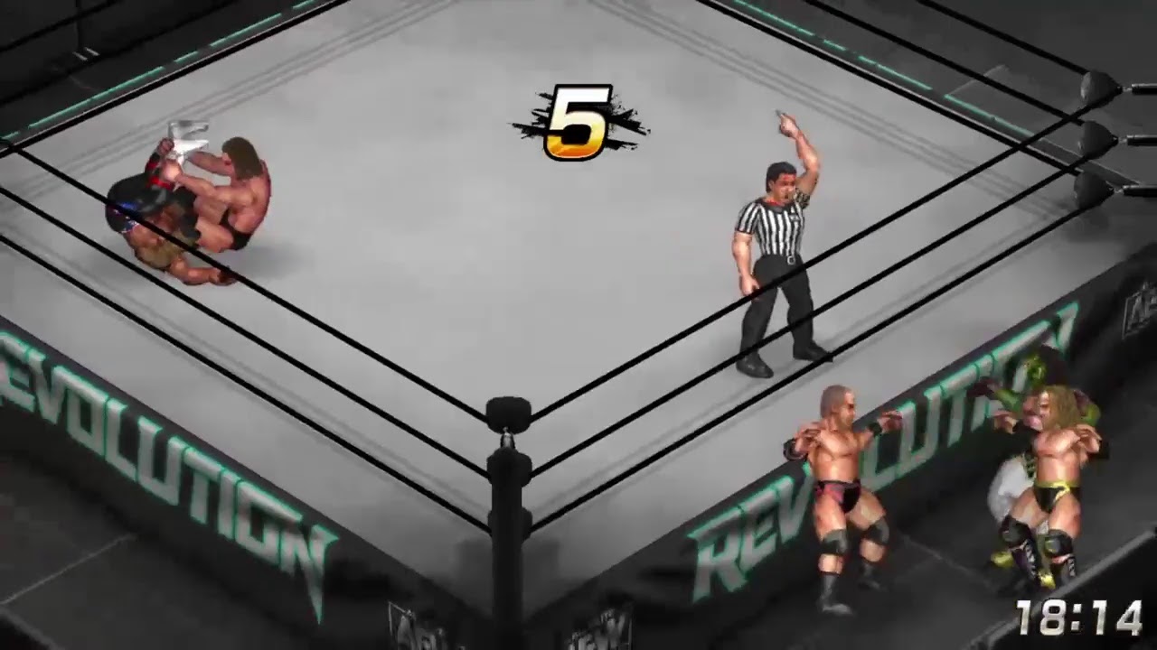 Fire Pro Custom AEW Revolution PPV - YouTube