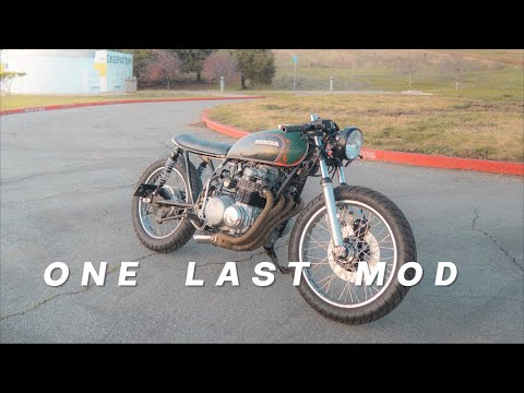 Clip On Handlebars For the CB550 Cafe Racer! - YouTube