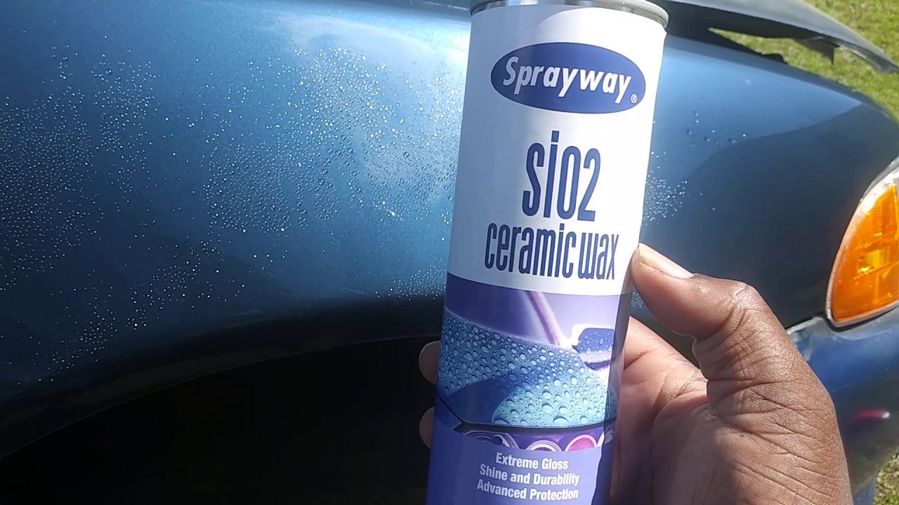 Sprayway sio2 ceramic wax demo review wow - YouTube