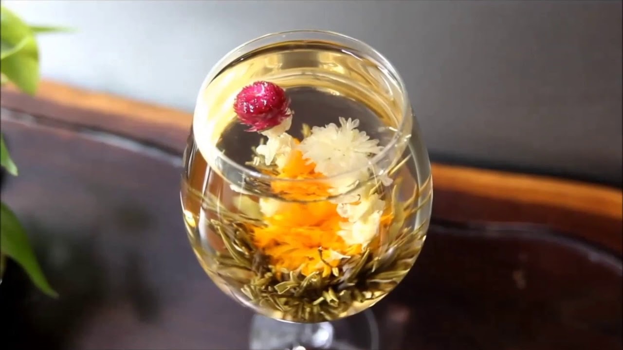 Pure Bliss Tea - The Perfect Blooming Tea - YouTube