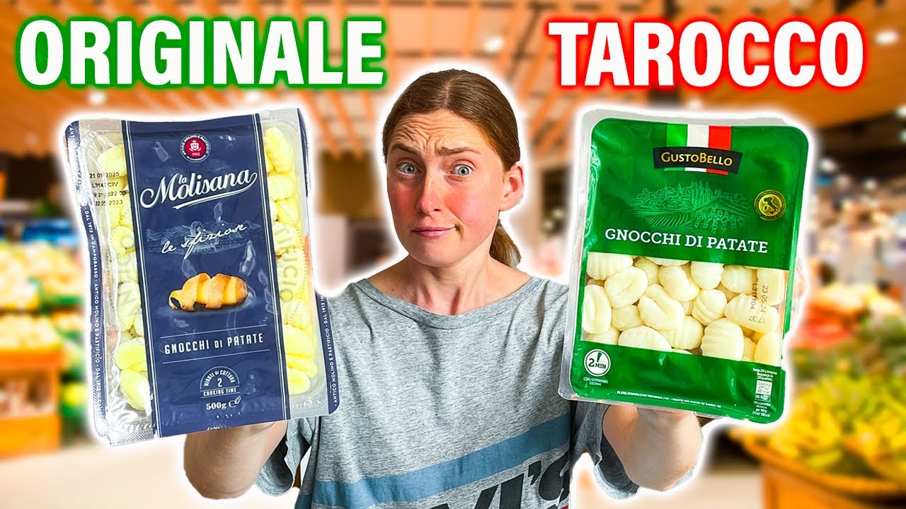 CIBI ITALIANI ORIGINALI vs CIBI TAROCCHI all'estero 🍝 - YouTube
