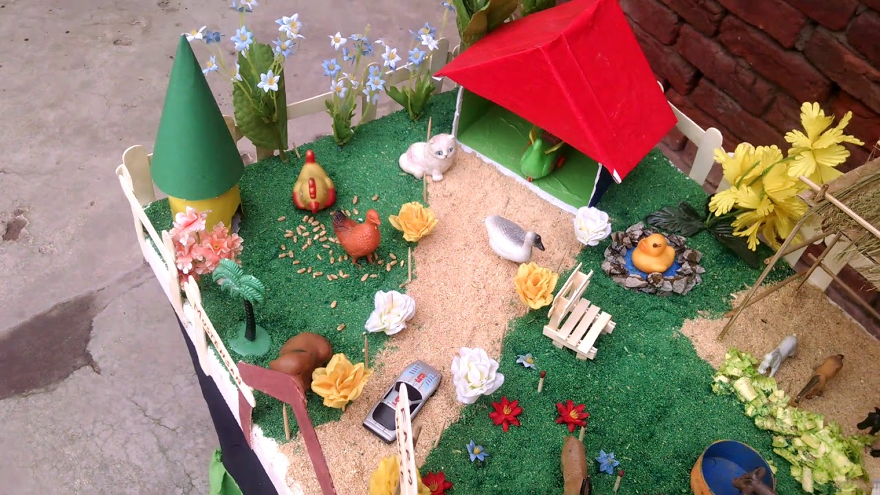 Kids farm house project 1 - YouTube