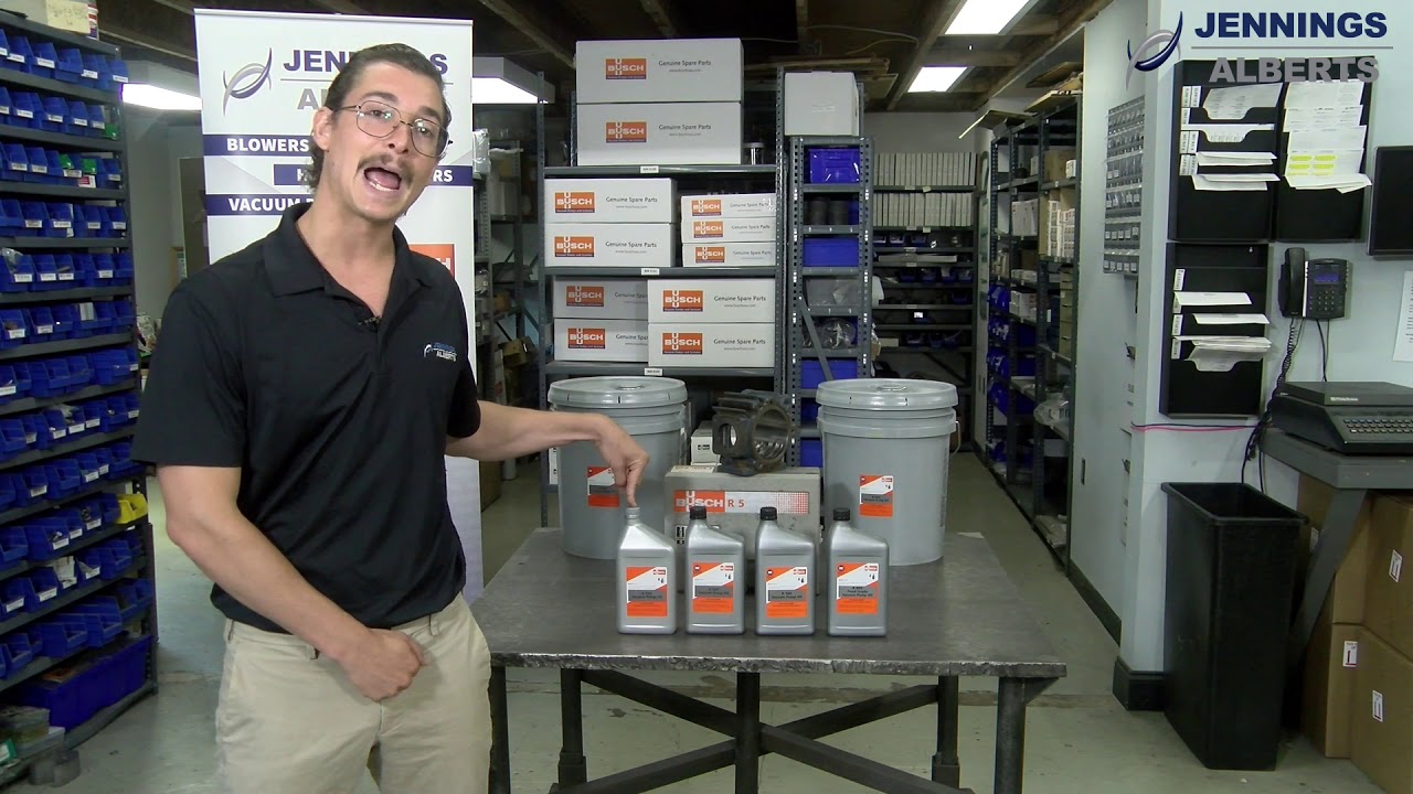 Video of Busch R5 vacuum pump oils - YouTube