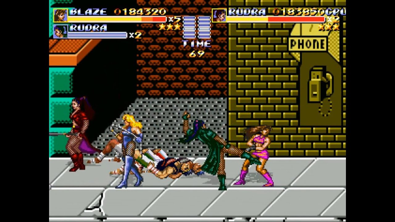 Streets of Rage Remake (PC) Target Renegade With Sound - YouTube