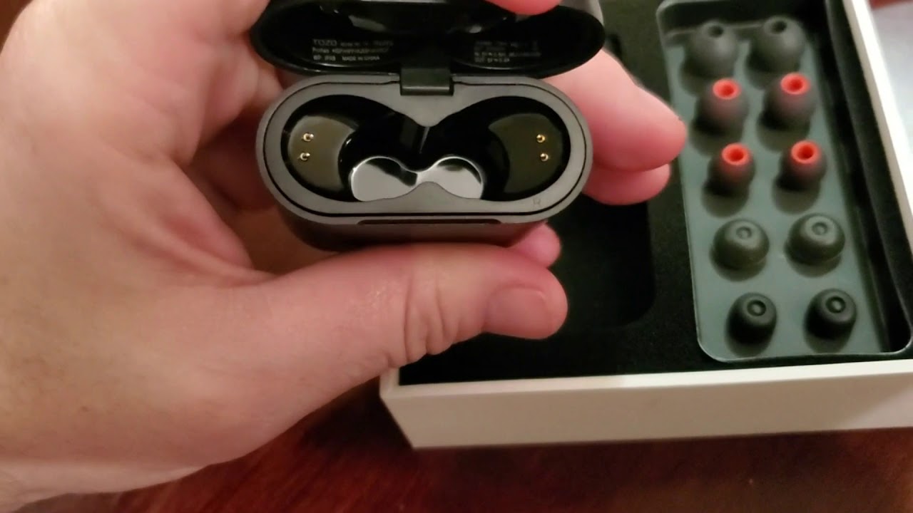 TOZO T6 True Wireless Earbuds Bluetooth Headphones Touch Control - YouTube
