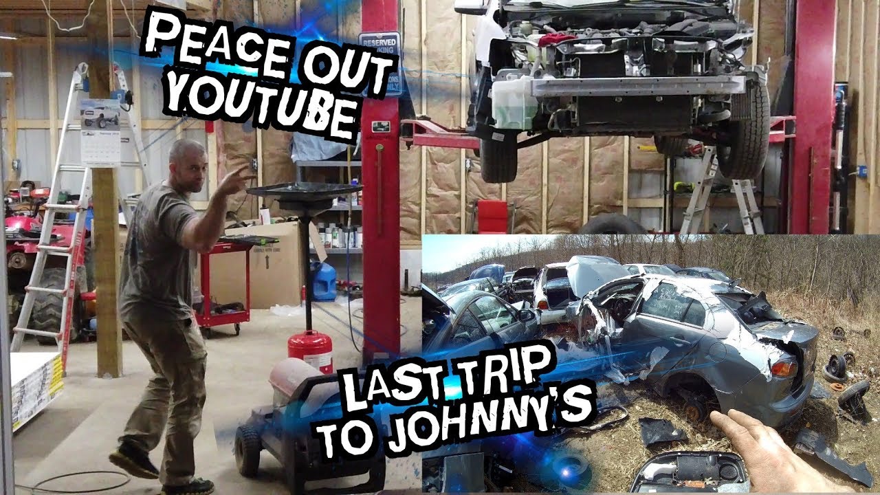 How to fix a car with Junkyard Parts - YouTube