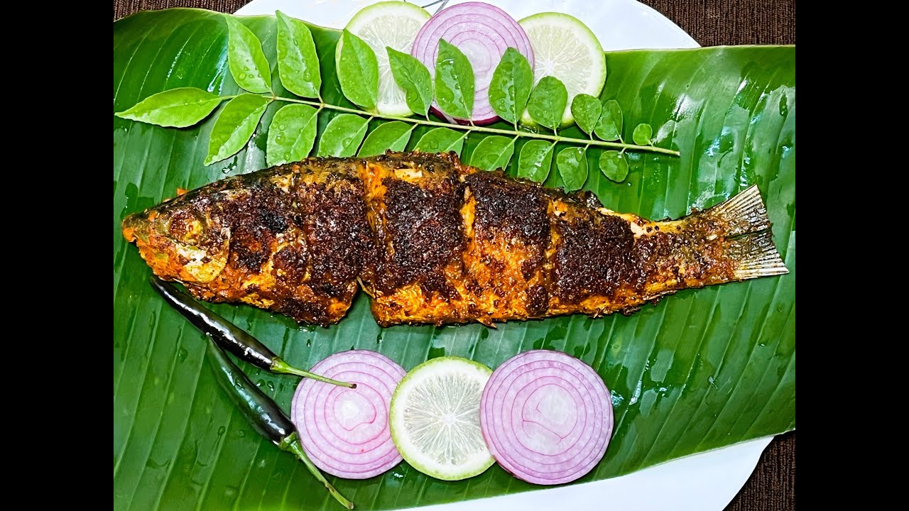 Masala Fish Fry Recipe | Crispy Rohu Fry | Tawa Fry Fish - YouTube