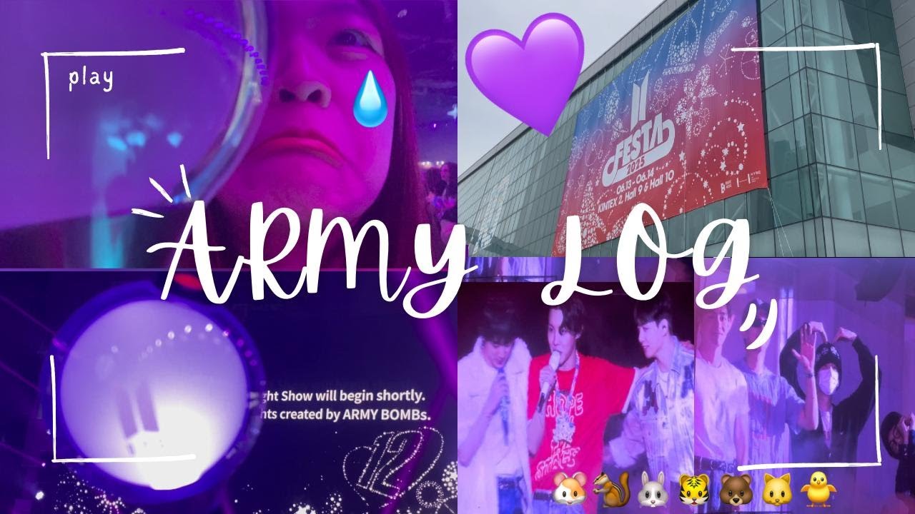 [📹VLOG] ARMY LOG🇰🇷｜差一點錯過hobi演唱會入場時間 💥｜淚點很多的十二週年😭 ｜事 隔8年終於見到你們🥹 ｜防彈終於齊人 ...