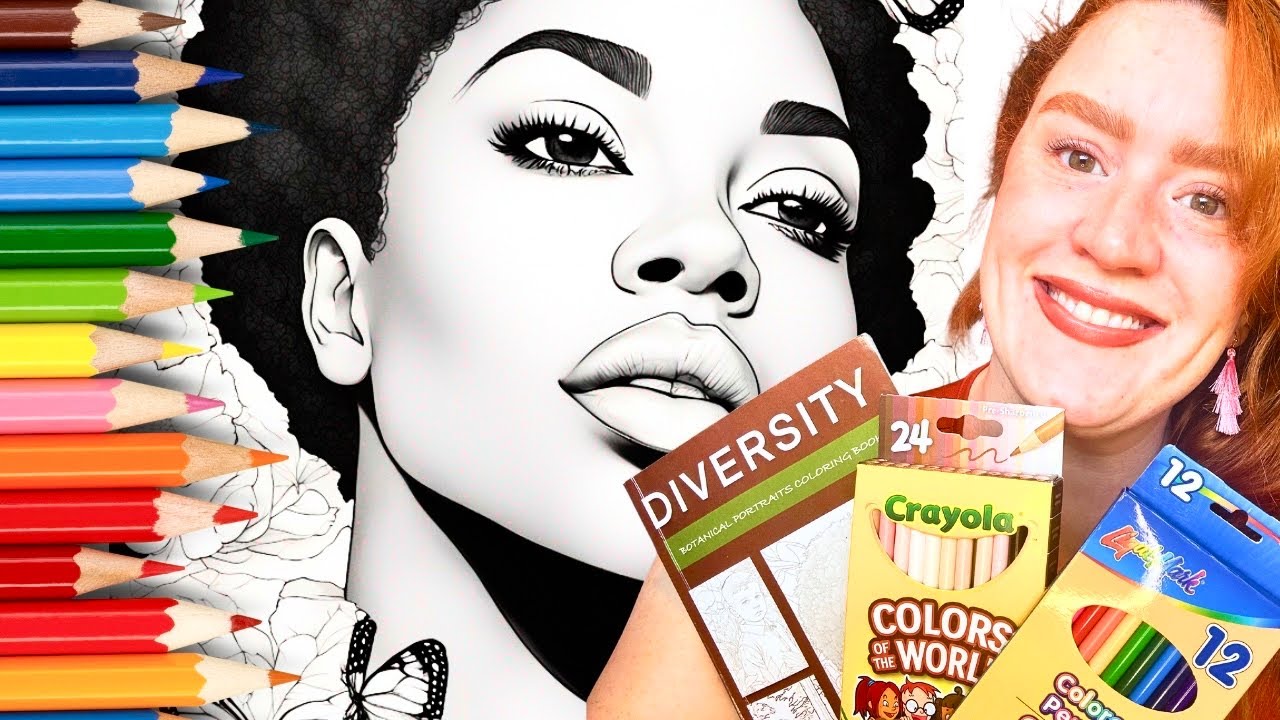 HOW TO COLOR SKIN: A COLORING TUTORIAL FOR ADULTS - YouTube