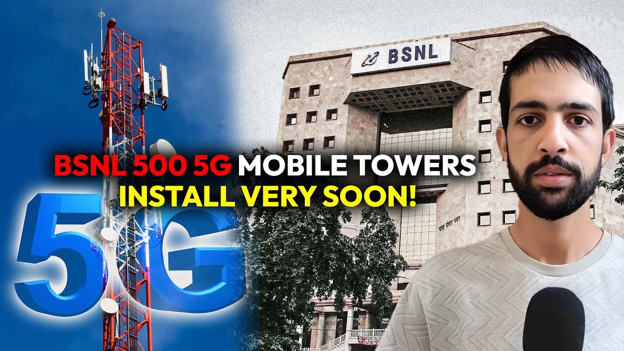Bsnl 500 5g mobile towers install very soon in the kashmir Valley 300_400 porting queries - YouTube
