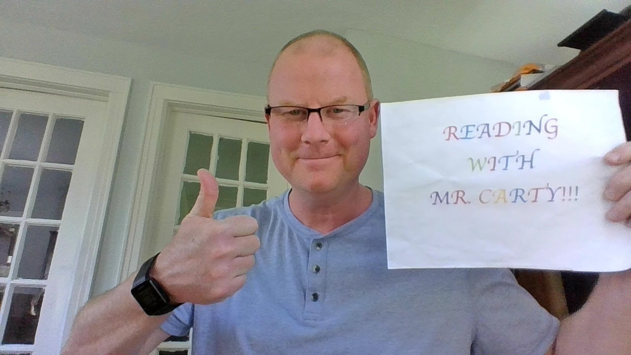 Reading with Mr. Carty! - YouTube