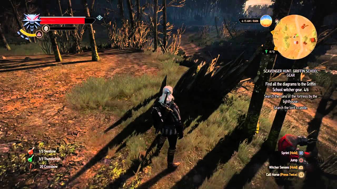The Witcher 3: Ghouls and Bandits - YouTube