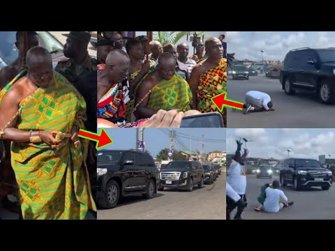 How Cape Coast Received Asantehene As He Honoured Oguaa Manhene ...