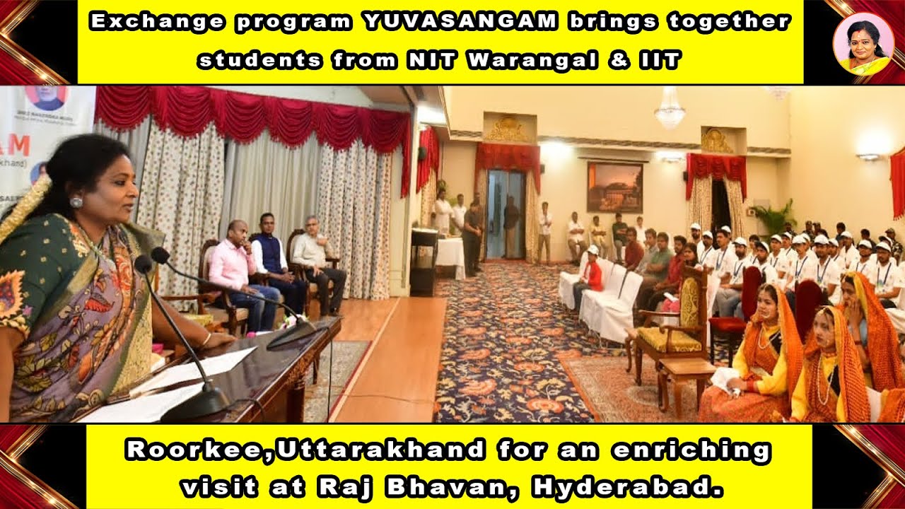 Exchange program YUVASANGAM brings together students from NIT Warangal ...