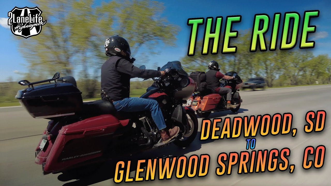 Riding Harleys from Sturgis to Colorado | 600 Mile Day Ride - YouTube