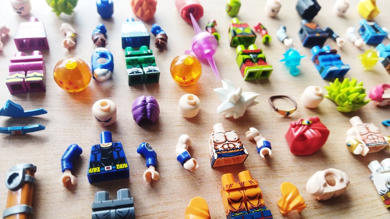 Lego Dragon Ball | kefla, trunks, cell, android 16, goku ssj4 ...