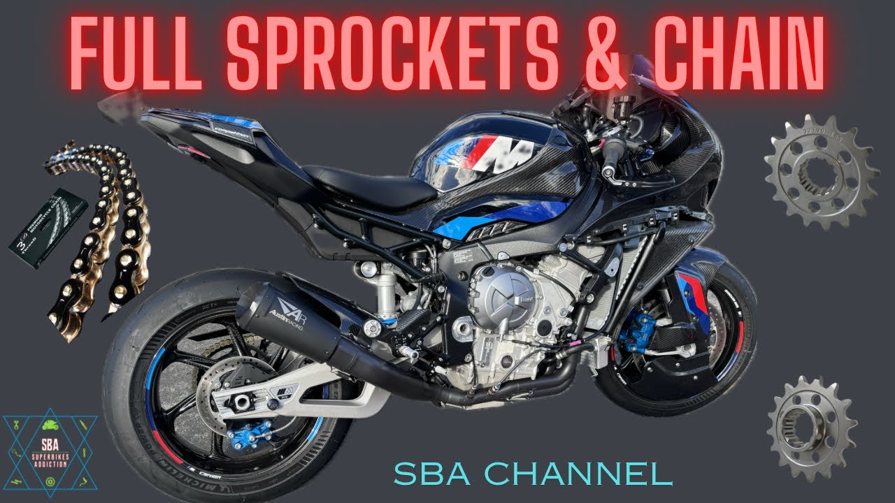 UPGRADED 520 Chain and sprocket for my BMW M1000RR : more performance ...
