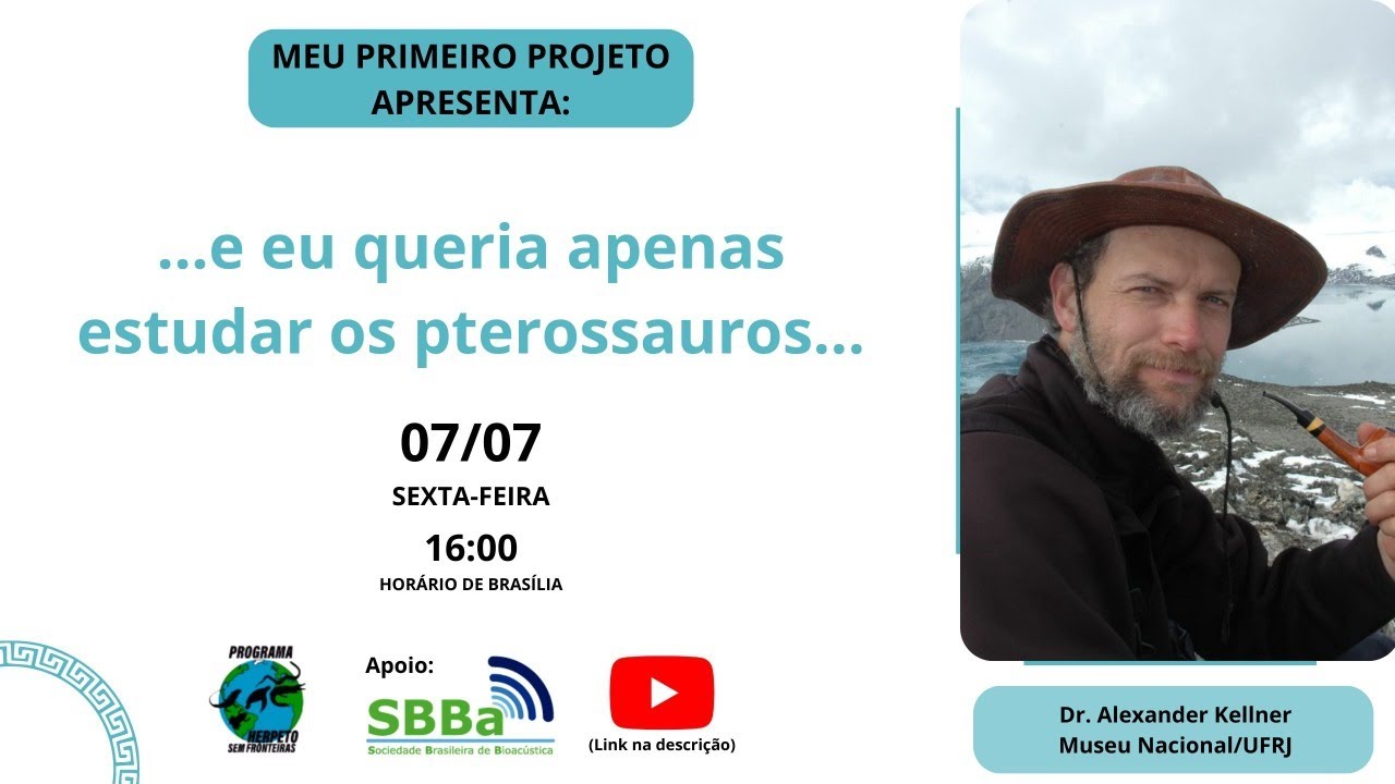 ...e eu queria apenas estudar os pterossauros... - Alexander Kellner (Museu Nacional/UFRJ) - YouTube