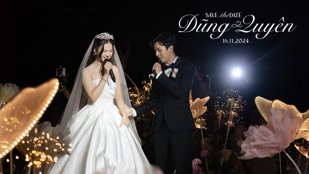 [161124] ANH DŨNG & TỐ QUYÊN | WEDDING RECAP 💍💐👰🏻‍♀️🤵🏻 - YouTube