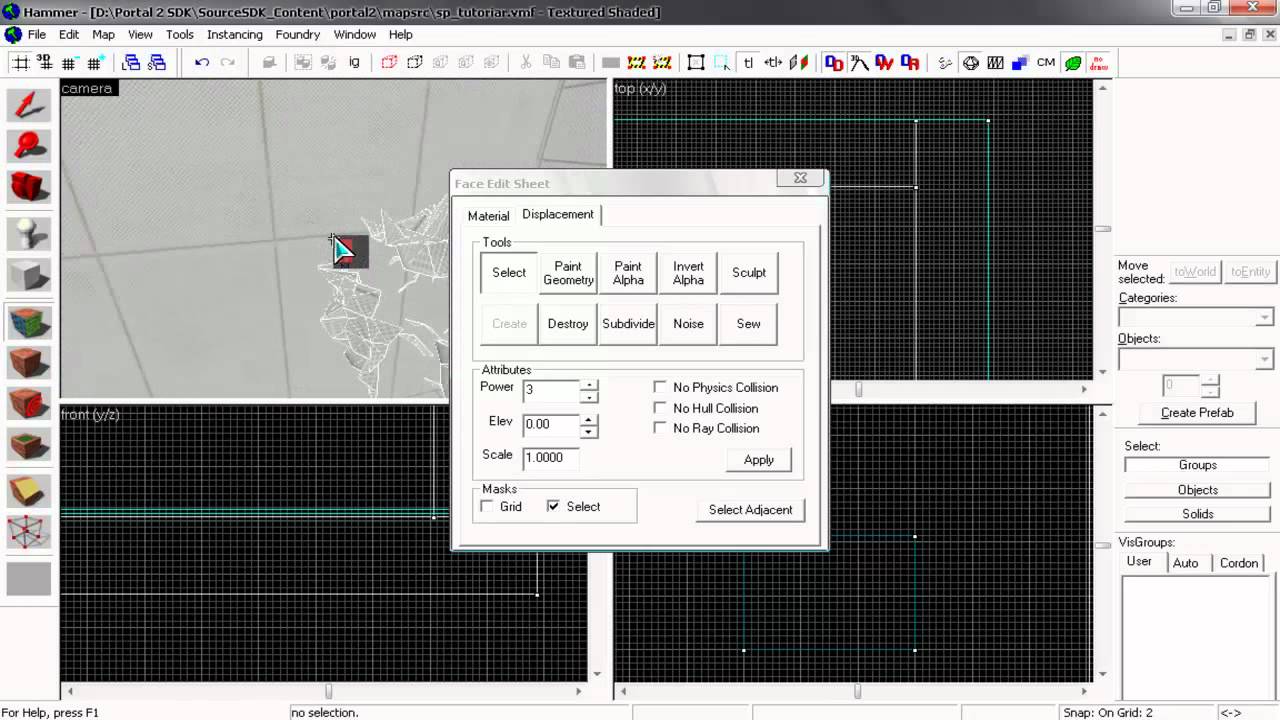 Portal 2 Authoring Tools - Холмы и неровности на брашах - YouTube