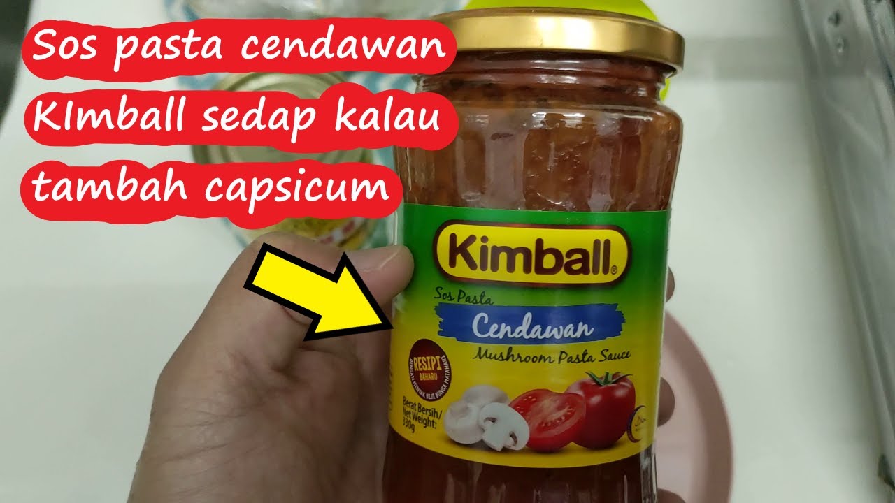 Cara Masak Sos Pasta Cendawan Kimball Campur Capsicum Untuk Tambah ...