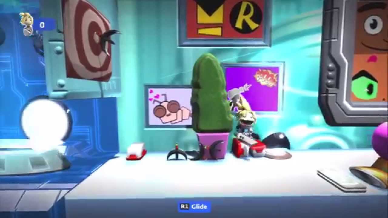 LittleBigPlanet 3 - Teen Titan's Go! Costumes Walkthrough - YouTube