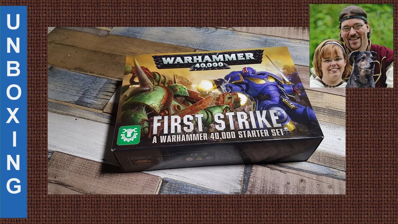 Warhammer 40k - First Strike (Starterset für Warhammer 40000) Unboxing ...