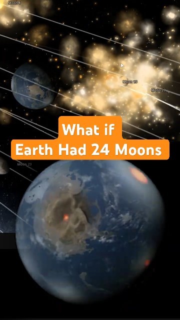 24 Moons Around Earth 😱 - YouTube