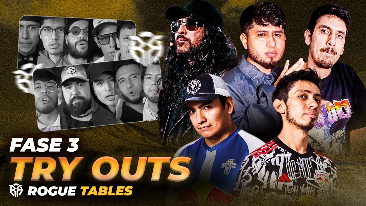 🔴Rogue Tables | Try Outs Fase 3: Clasificados ft Blue One, Majia, Tommy ...