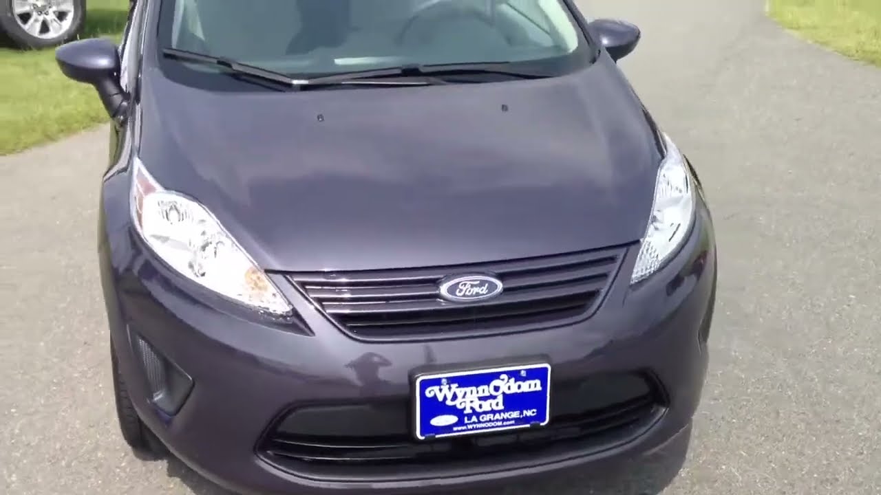 2012 Ford Fiesta S Violet Gray For Sale - YouTube