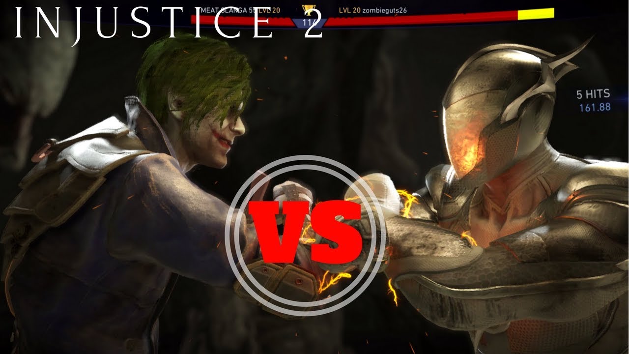Joker Vs The flash Injustice 2 1v1 - YouTube