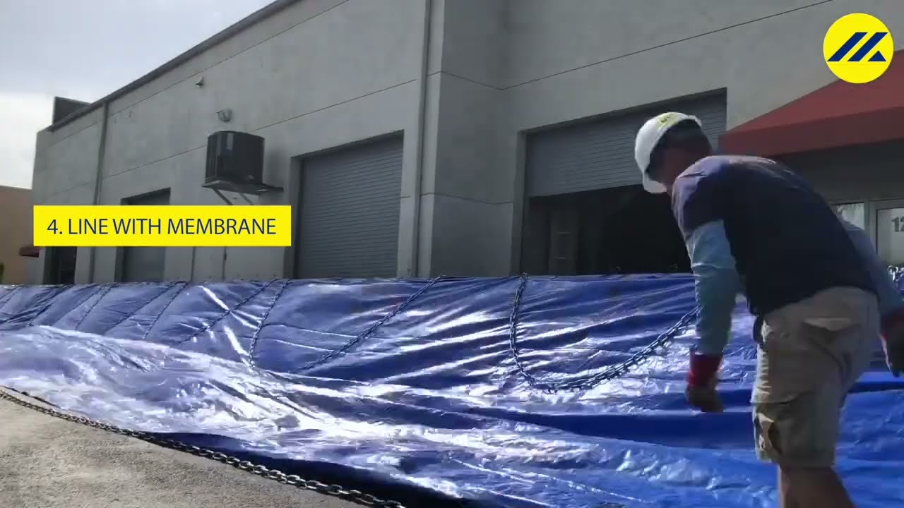 How to install a flood barrier in 4 simple steps - YouTube