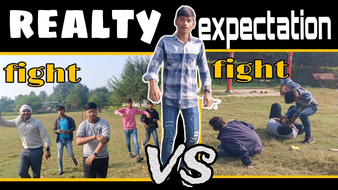 Reality VS Expectation Fight Part-1 | Reel vs Real | Video by Himesh ...