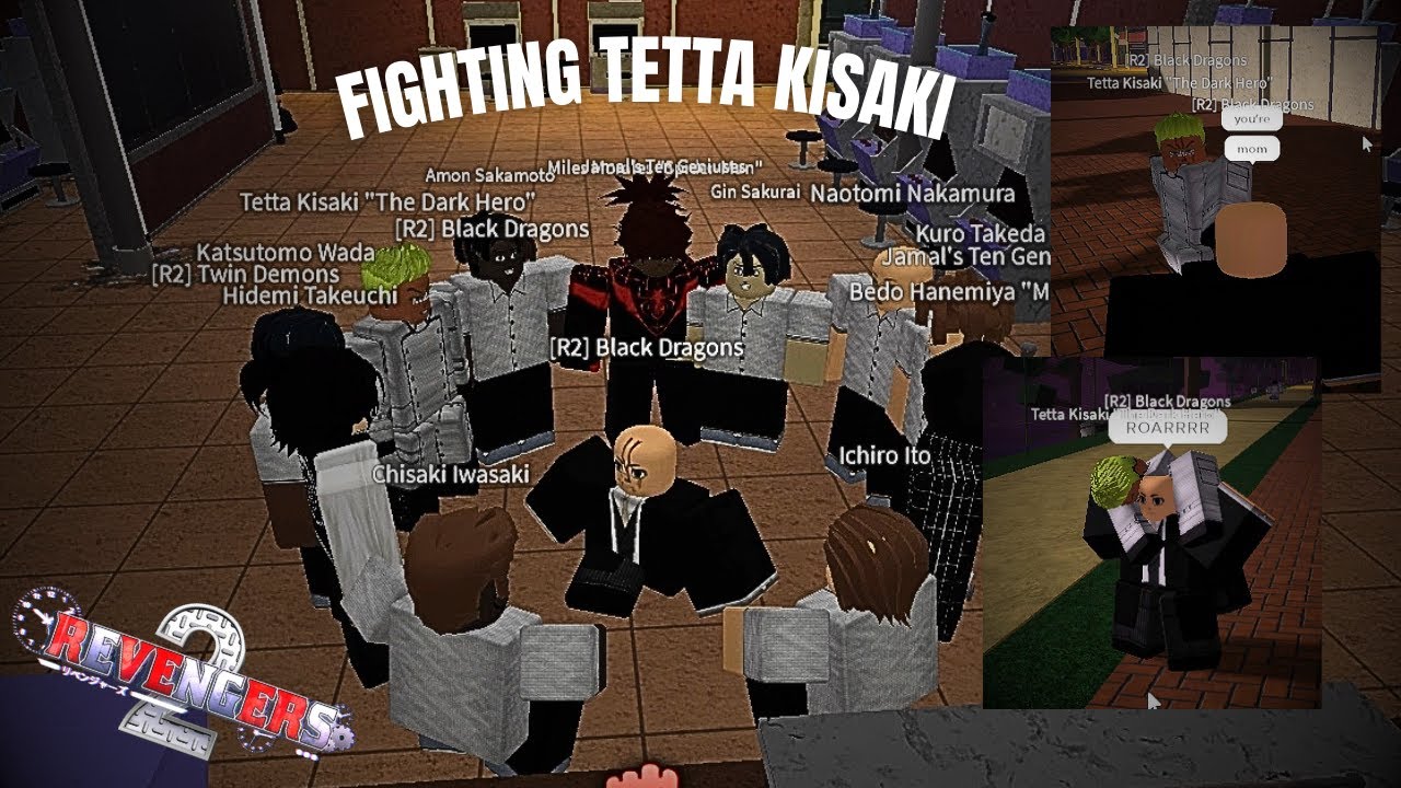 ROBLOX REVENGERS 2: FIGHTING TETTA KISAKI (AND HIS GANG) - YouTube