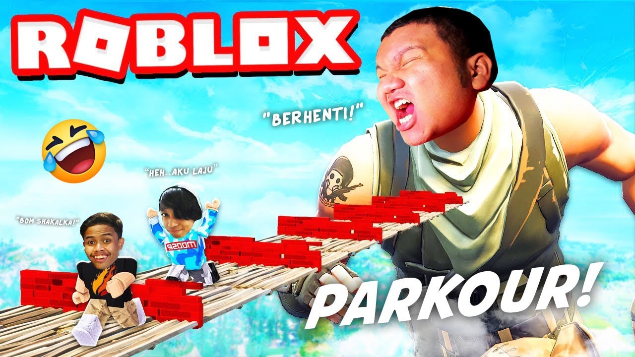 (Haha!) OOHAMI KEJAR🤣 UKILLER & DYNAMO UNTUK MENANG PARKOUR! - Roblox ...