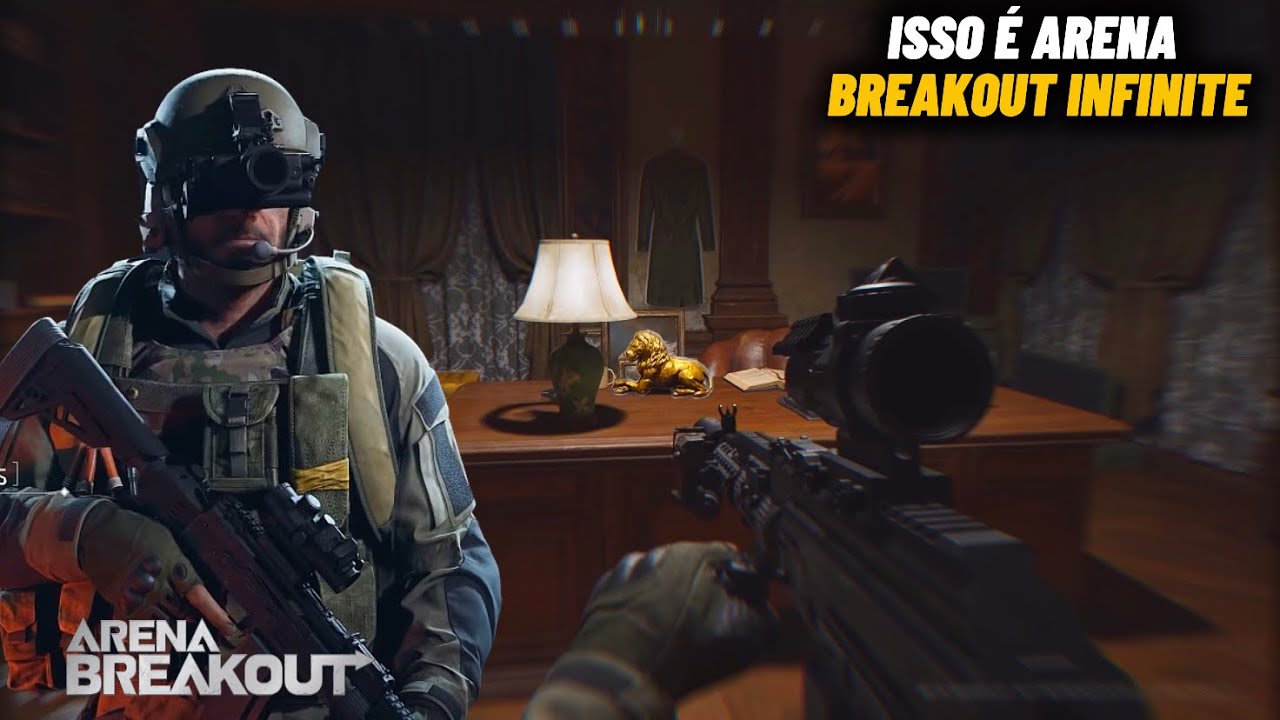 INCRÍVEL ! ARENA BREAKOUT VERSÃO PC ESTÁ MUITO LINDA (GAMEPLAY DE ...