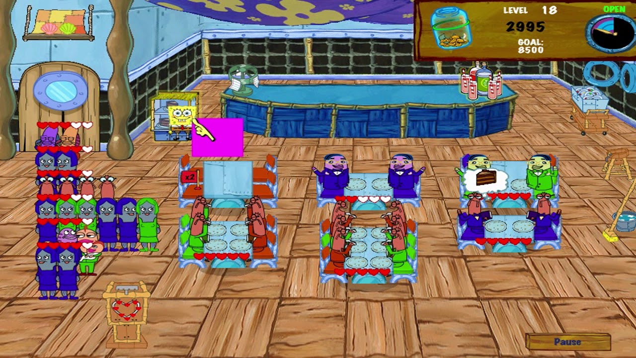 SpongeBob Diner Dash 2: Two Times the Trouble - Level #18 - Scrumptious ...