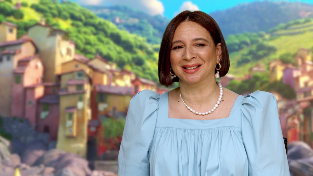 MAYA RUDOLPH Interview on Disney's 'Luca' - YouTube