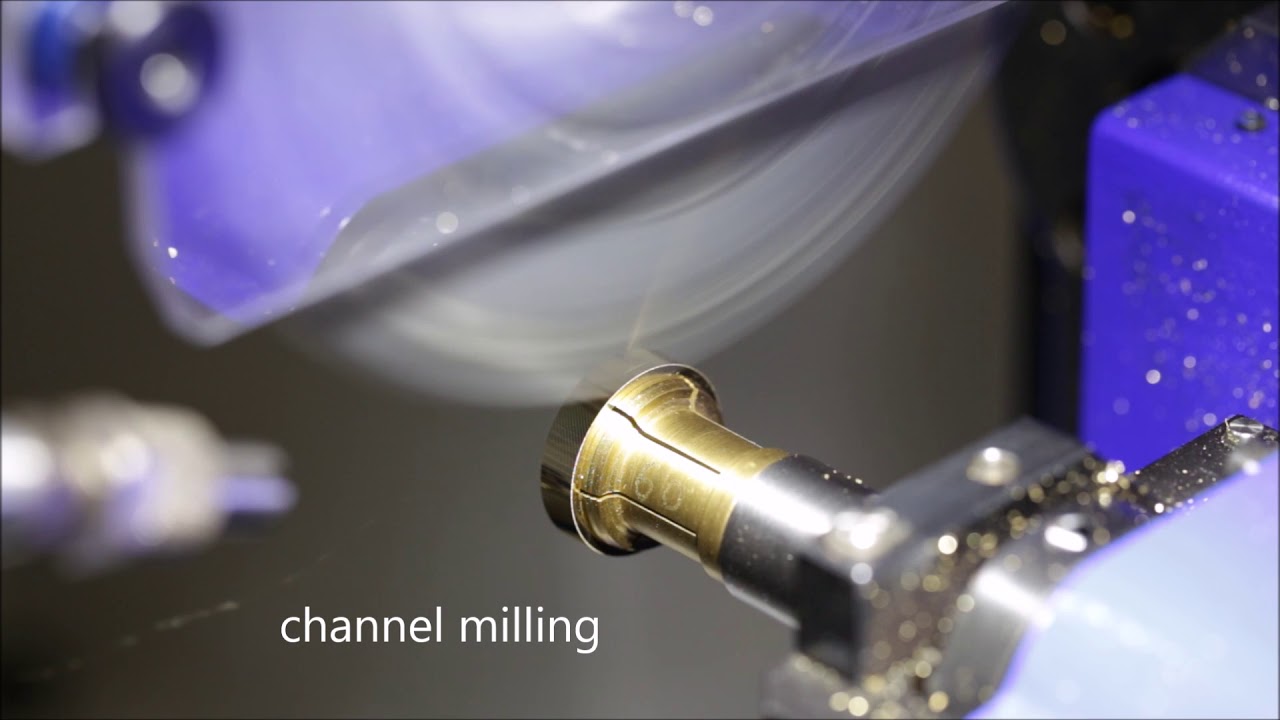 Satin finishing- diamond milling- machine for wedding ring production ...