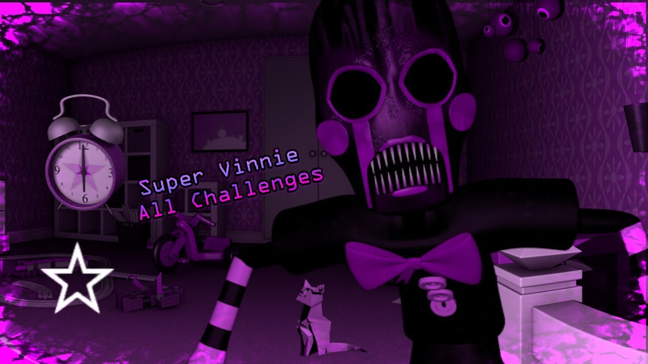Super Vinnie All Challenges | FNaC 3 Custom Night - YouTube