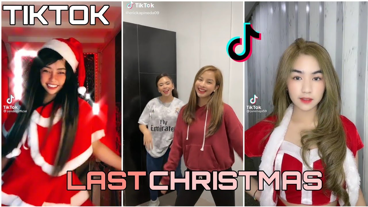 LAST CHRISTMAS~TIKTOK NEW DANCE CHALLENGE COMPILATIONS - YouTube