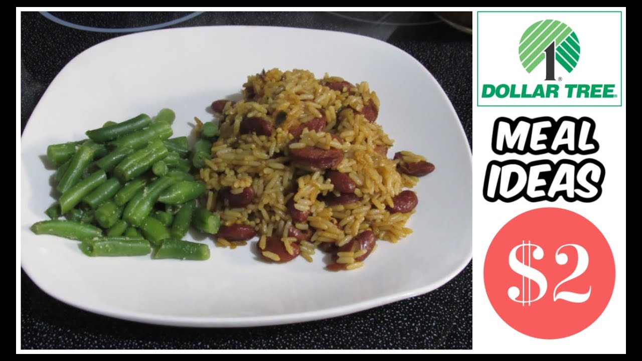 $2 Dollar Tree Meal for a Family of 6 | Budget Meal Idea - Jambalaya ...