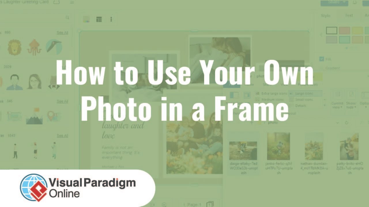 How To Use Your Own Photo In A Frame YouTube how-to-use-your-own-photo-in-a-frame-youtube